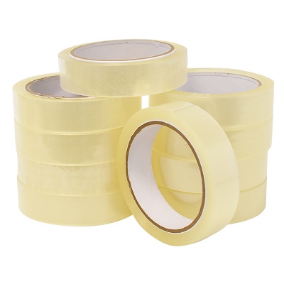 Clear Tape 1" - 25mm x 66M Rolls - Globe Packaging