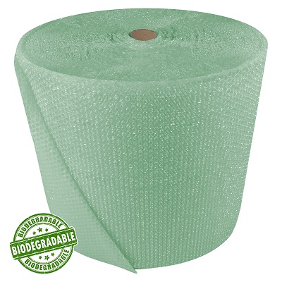 Buy 500mm x 75M Roll of Green Biodegradable Eco Friendly Bubble Wrap