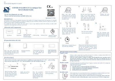 Buy 100 x DeepBlue Covid-19 Lateral Flow Tests (20 x Kits of 5 Tests)