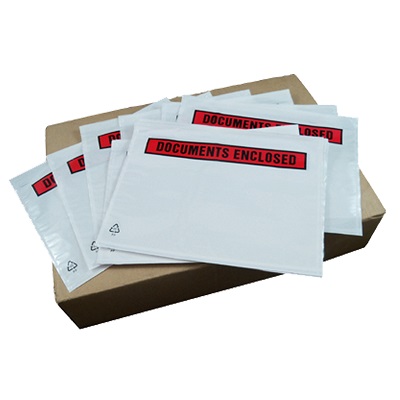Buy 100 x A6 Printed Document Enclosed Wallets 110mm x 158mm