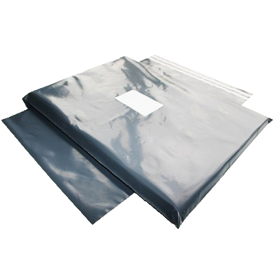 Grey Mailing Bags 14" x 16" - Globe Packaging