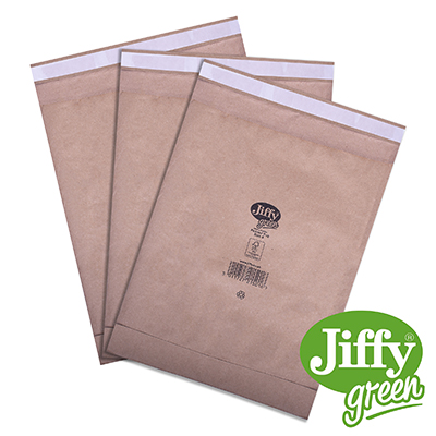 Jiffy Green Padded Bags - Globe Packaging