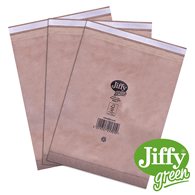 Jiffy Green Padded Bags - Globe Packaging