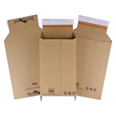 Buy 500 x M2 M-Envelopes (Tenvolope) Postal Peel Seal Boxes 250x165x70mm