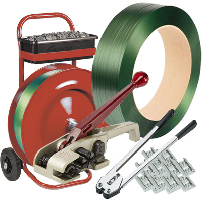 Buy Heavy Duty Enhanced 16mm Polyester (PET) Strapping Kit PET-G3