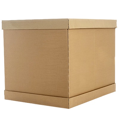 Buy 15 x 1/2 Container Pallet Boxes 1070x870x550mm Trays, Caps & Sleeves