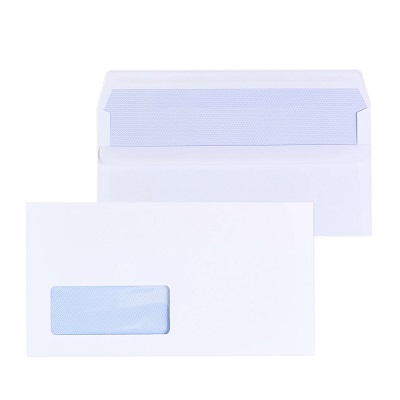 Dl Window Envelopes Self Seal 1000