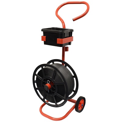 Buy Heavy Duty Mobile Strapping Trolley for 12mm Hand Pallet Strapping