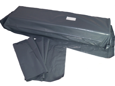 Grey Mailing Bags 12" x 36" - Globe Packaging